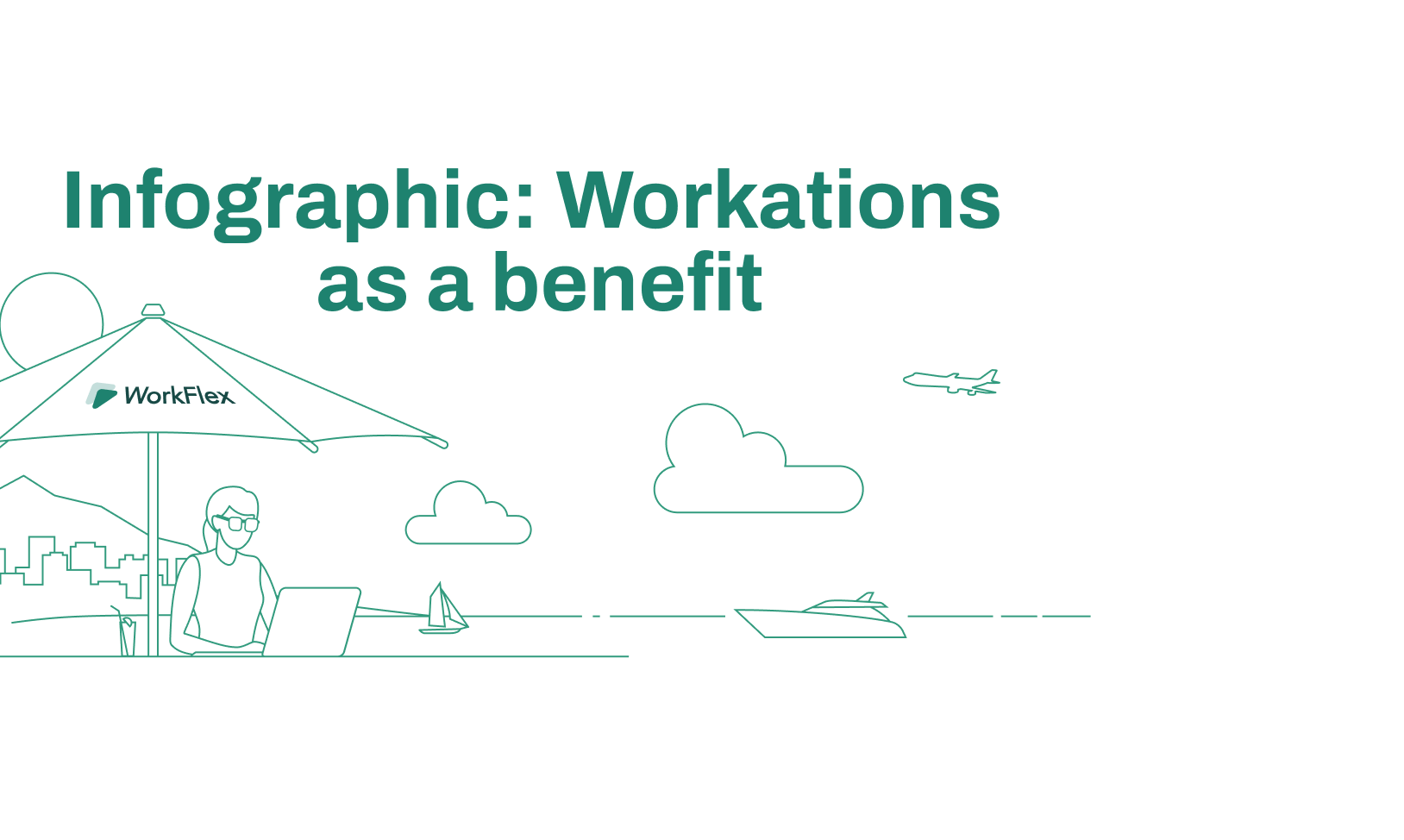 Infographic: Workations as a benefit